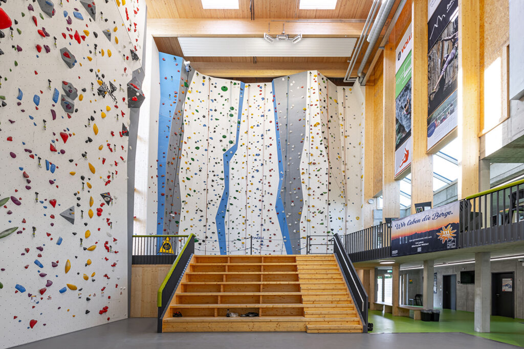 Kletterhalle DAV in Biberach - tragwerkeplus